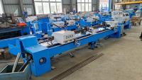 China DJ80 Hydraulic Double Head Solid Tube Chamfering Machine 2.2KW 14-80mm for sale