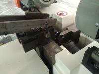 China Precision End Chamfering Machine Dual Head Round Tube/Round Rod Chamfering Mill for sale