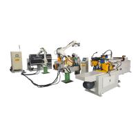China Customized Robot Pipe Processing Line with Bending Cutting Punching Chamfering Forming 5 Station for sale
