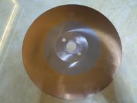 China Ti-Coated Wear Resistance HSS Saw Blade 1-4mm Steel Disc for Cutting-Off Machines for sale