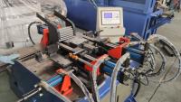 China Double Head CNC Pipe Notcher CH80 High Speed Arc Punching Machine 7.5kw 380V for sale