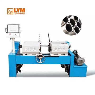 China Automatic Double End Pipe Chamfering Machine DJ52 DJ80 DJ120 for Metal Tube Rod 8-120mm OD for sale