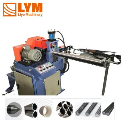 China DJ52 Pneumatic End Chamfering Machine Tube Deburring Machine for Stainless Steel Round Pipe 52mm for sale