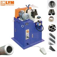 China DJ52 Single Head Tube End Chamfering Machine for Round Tube Rod 52mm Capacity 0.75kW for sale