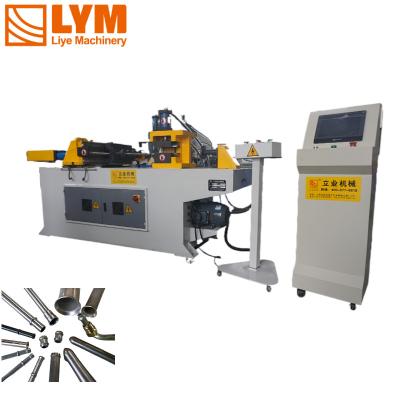 China LYM SG40NC 4-Station Pipe End Forming Machine for 2 Inch Steel Pipe Shrinking for sale
