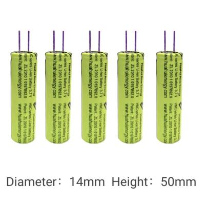 China 1450 650mAh 3.7V Lithium Ion Battery for sale