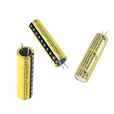 China Low Temperature Performance LTO Cells 2.4V 1300mAh 1865 Lithium Titanate Battery for sale