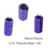 China Safety Explosion Proof Battery , HMC1835 750mAh 3.7V Lithium Ion Battery Cells for sale