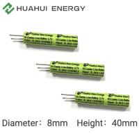 China UL Certificated Lithium Ion Battery Cell Rechargeable HCC0840 170mah 3.7 V Battery for sale
