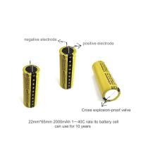 China 2Ah 2.4v LTO Lithium Titanate Battery for sale