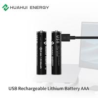 China 1.5V USB Battery Rechargeable With LED Indicator And Environmental Protection for sale