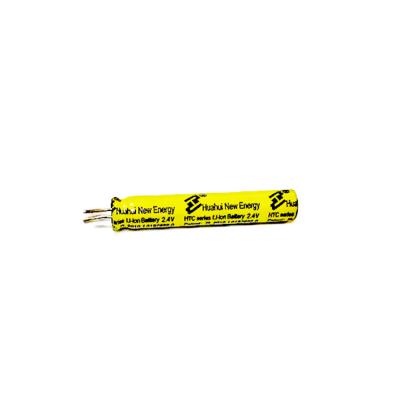 China Small 2.4V 40mah Charging Lithium Titanate Battery HTC7230 For Toy Models for sale