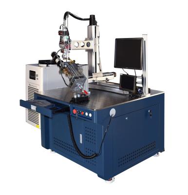 China 3kW Fiber Laser Welding Machine with PLC Control | 1400x900mm Size | 0.6-4mm Thickness Range for sale