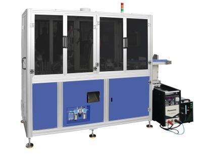 China Air Cooling Automatic TIG Welding Equipment with Three Stations | 120J Pulse Energy | 6m Fiber Length for sale
