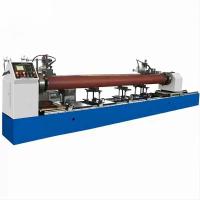 China FWM-100 Industrial Flange Welding Machine with Laser CCD | DN50-DN1000 Range | 0.5-2m/min Speed for sale