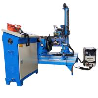 China PLC Controlled Hydraulic Flange Welding Machine 5kW FWM-200 for DN50-DN200 Pipes for sale