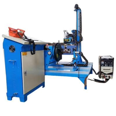 China PLC Controlled Hydraulic Flange Welding Machine 5kW FWM-200 for DN50-DN200 Pipes for sale