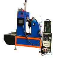 China Touch Screen Flange Welding Machine FWM-100 | 0.8-3mm Thickness | DN50-DN1000 Diameter Range for sale
