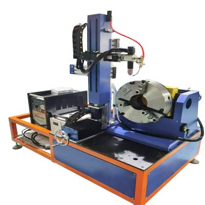 China FWM-100 Carbon Steel Flange Welding Machine for DN50-DN400 Pipes with 0.8-3mm Thickness and 380mm Chuck Height for sale