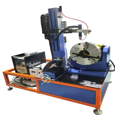 China PLC Controlled Flange Welding Machine FWM-100 for Pipe to Flange Welding DN50-DN1000 Range for sale