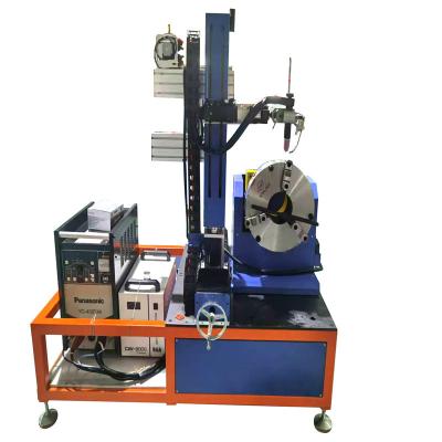 China OL-A-FLG-400 Flange Welding Machine for 0.8-3mm Thickness with 400mm Working Distance and DN50-400 Diameter Range for sale