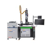 China High Precision Platform Laser Welding Machine for Straight Pipe - 4-400A Current, 0.4-2mm Thickness for sale