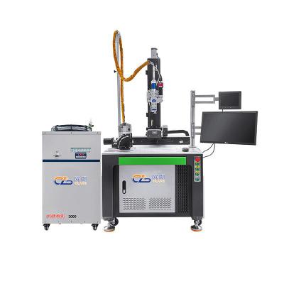 China High Precision Platform Laser Welding Machine for Straight Pipe - 4-400A Current, 0.4-2mm Thickness for sale