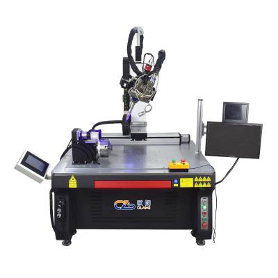 China CNC Platform Laser Welding Machine 120J Pulse Energy for Aerospace Applications 4-400A Current for sale