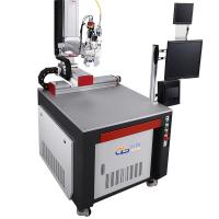 China DC/PULSE Platform Laser Welding Machine 0.2-3mm Thickness 120J Pulse Energy for Complex Weld Paths for sale