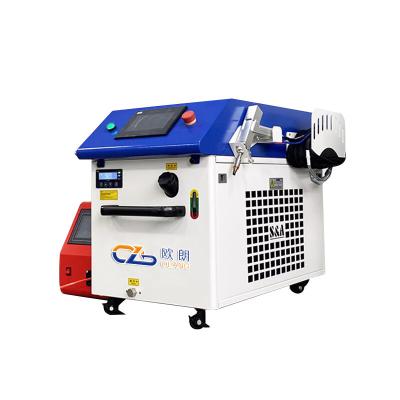 China 6KW Handheld Laser Welding Machine with 10m Fiber Length and Water Cooling System for 0.4-5mm Thickness for sale