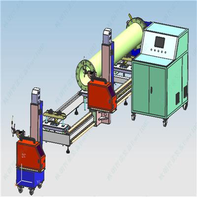 China Electric MIG/MAG Flange Welding Machine FWM-100 with DN50-DN1000 Range and 0-360° Rotation for sale