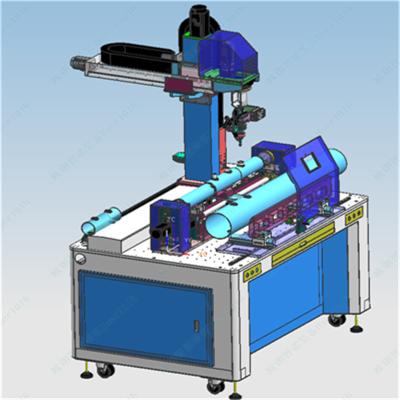 China 1500W Fiber Laser Welding Equipment with Servo Motor 4-Axis Linkage for Aerospace and Shipbuilding for sale