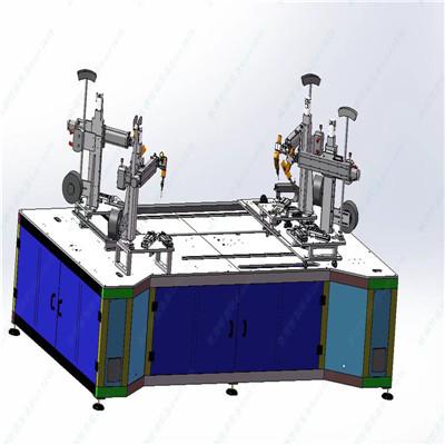 China 1500W Fiber Laser Welding Equipment with 4 Simultaneous Guns, 1064nm Wavelength for Industrial Manufacturing for sale