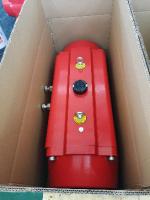 China Rack and Pinion Pneumatic Actuator AT190 Epoxy Coating Corrosion Resistant 2-8bar for sale