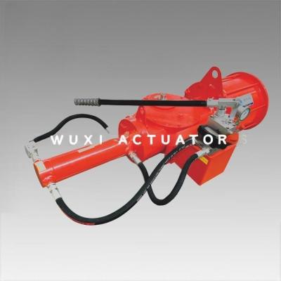 China Single/Double Acting Scotch Yoke Pneumatic Actuator - High Torque Aluminum Alloy Body with Class 12.9 Bolts for sale
