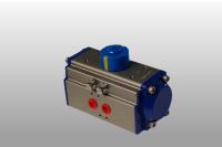 China AT063 Double Acting Rack and Pinion Pneumatic Actuator 63mm with 2-8 Bar Pressure Range for Valve Automation for sale