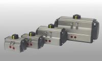 China Single Action Pneumatic Actuator for Ball & Butterfly Valves with 90° Rotation and Aluminum Alloy Construction for sale