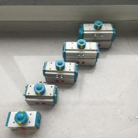 China Low Temperature Silicone Sealing Pneumatic Valve Actuator Rack And Pinion Type for sale
