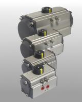 China AT125 Rack and Pinion Pneumatic Valve Actuator 90 Degree Rotary ISO5211 for sale