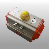 China Single Action Pneumatic Valve Actuator Spring Return 2-8 Bar Working Pressure 90° Rotation Angle for sale