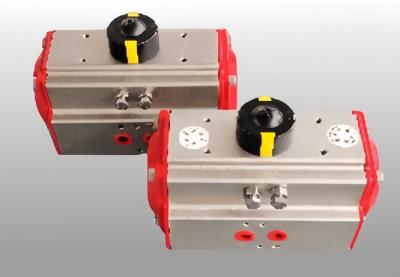 China 90° Single Action Pneumatic Actuator with 2-8 Bar Working Pressure and 0-90° Rotation for Valve Automation for sale