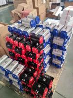 China Customized Color Rack & Pinion Actuator , Aluminum Body Pneumatic Valve Actuator for sale