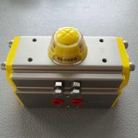 China AT Series Pneumatic Rack and Pinion Actuator 90 Degree ISO5211 NAMUR for sale
