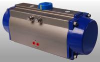 China AT300 Rack and Pinion Pneumatic Valve Actuator - 2-8 Bar Working Pressure, 798mm Dimension A for sale
