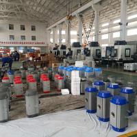 China Aluminum Alloy Pneumatic Rack Pinion Actuator Control Valves for sale