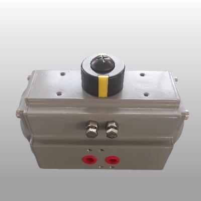 China 90 Degree Pneumatic Rack and Pinion Rotary Actuator for Valves 2-8bar ISO5211 for sale