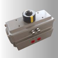 China Aluminum Alloy Pneumatic Rack Pinion Actuator Control Valves for sale