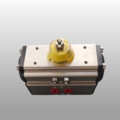 China Single Acting Spring Return Pneumatic Actuator 0-90° Rotation 2-8 Bar Pressure for Ball and Butterfly Valves for sale