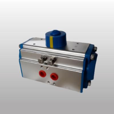 China Double Action Pneumatic Actuator 32-400mm Aluminum Alloy 90° Rack Pinion for Valve Automation for sale