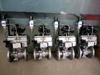 China OEM Pneumatic Actuated Ball Valve with 2-8bar Working Pressure and 90° Rotation Angle for Industrial Automation for sale